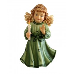 Angel with Candle wood – Ruta European Artistry