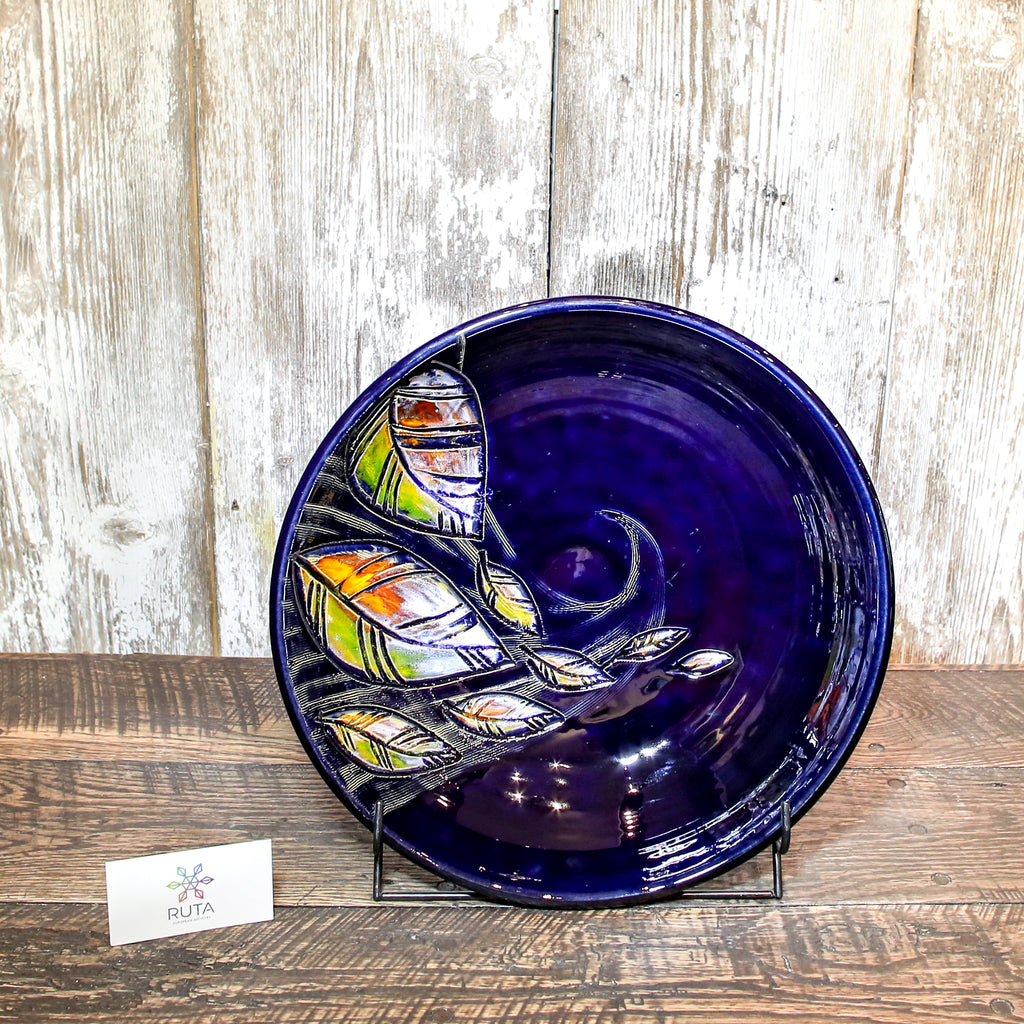 Hand made ceramic Round Bowl (Medium) – Ruta European Artistry