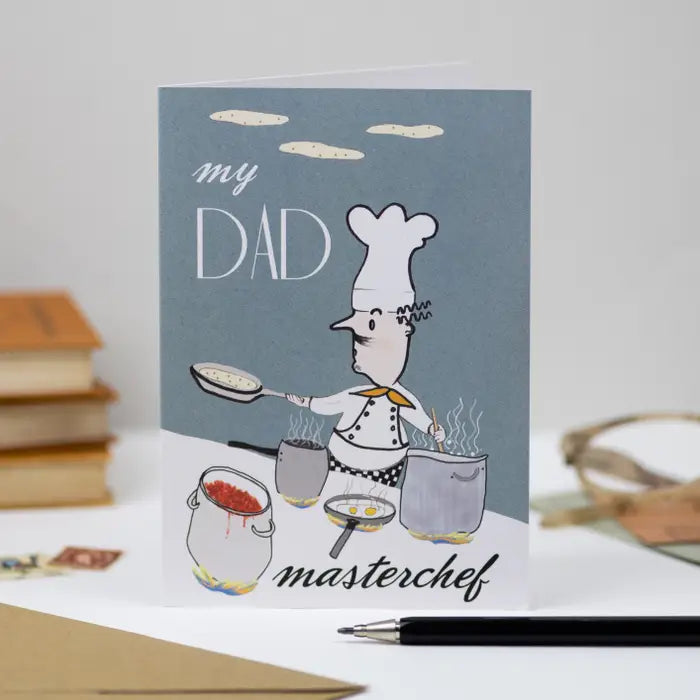Masterchef Dad' Greeting Card – Ruta European Artistry